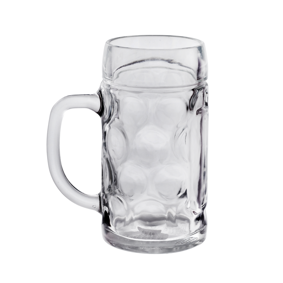 Bierkrug Isar Seidel 500ml klassisches bayrisches Bierglas Oktoberfest